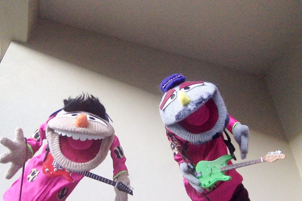 Larrikin Puppets in Regurgitator's Pogogo Show Music Video